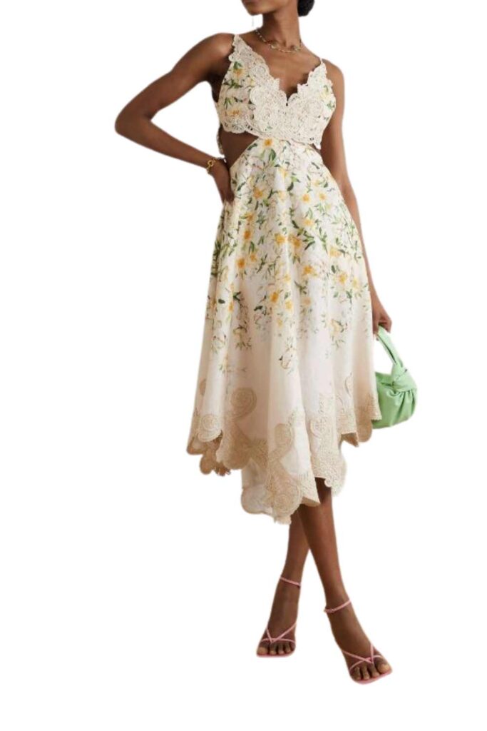 Coaster Battenburg Midi Dress Zimmermann | Belle Epoque Multibrand Store