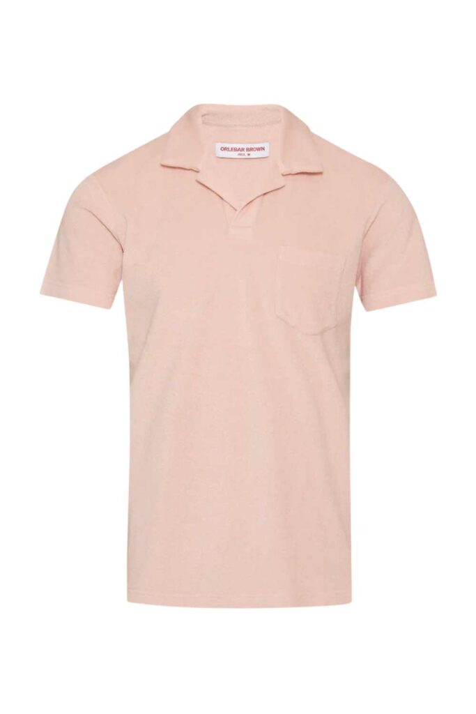 Terry towelling Pink Sand
