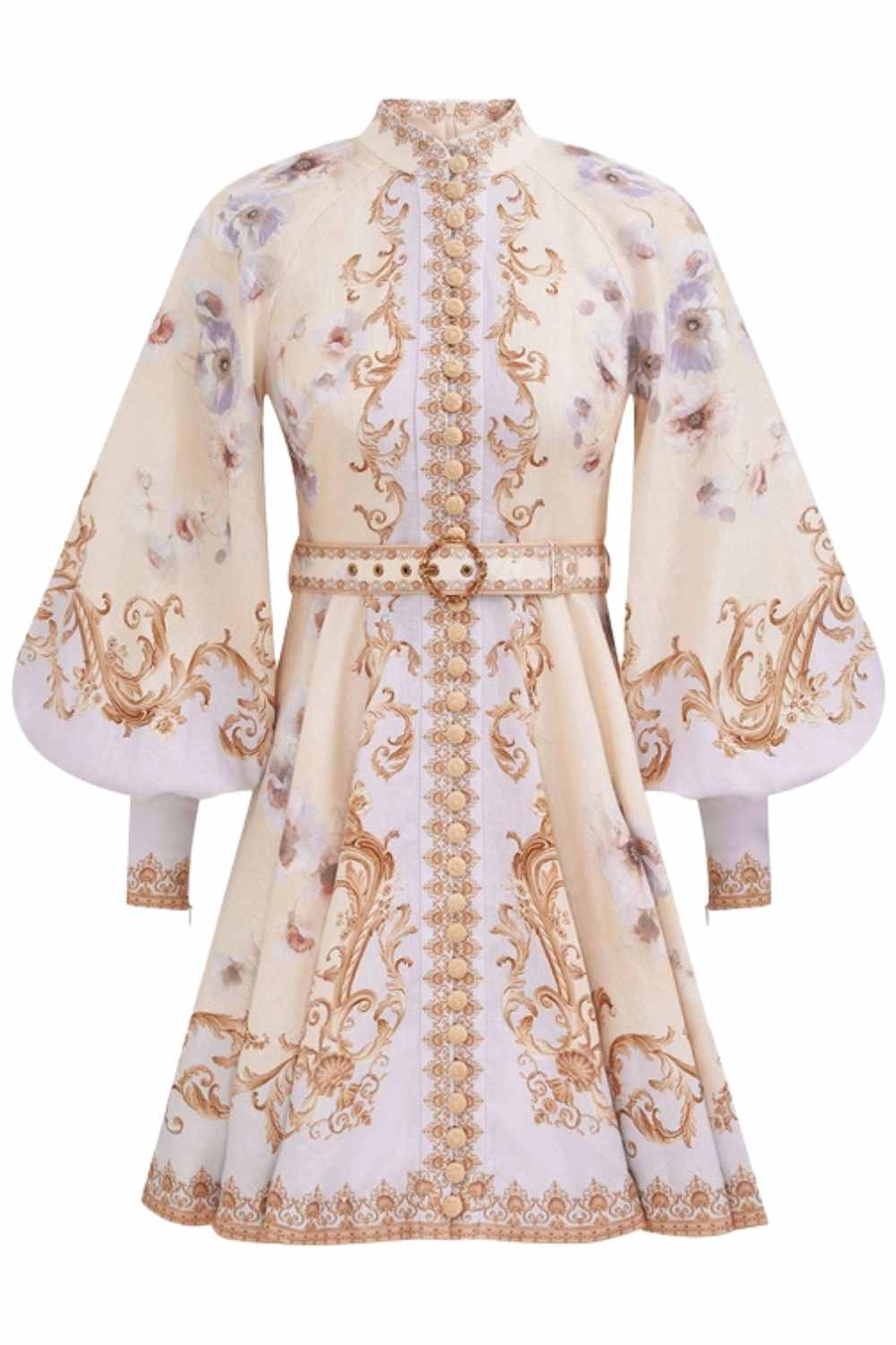 Zimmermann Hypnotic Buttoned Mini Dress